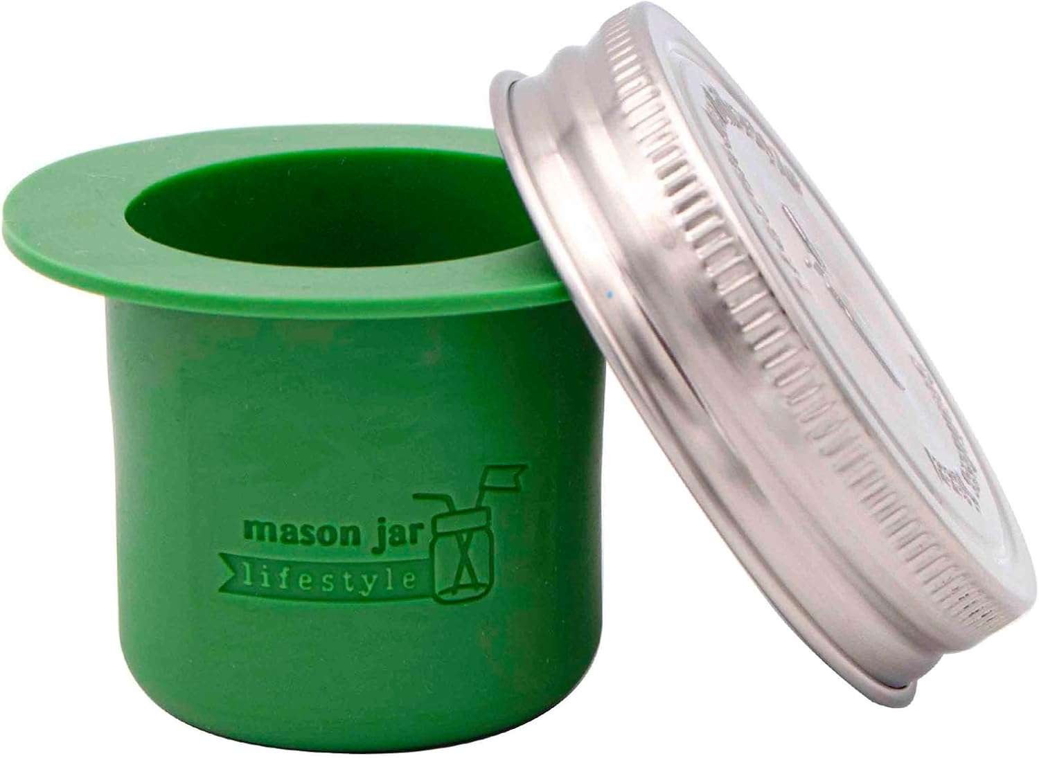 Amazon.com: Mason Jar Lifestyle Divider Cup For Salads, Dips, and ...