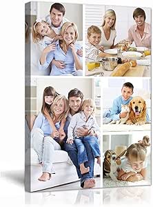 Amazon.com: LZIMU Custom Canvas Prints Personalized Canvas Wall Art With Your Photo Customized ...