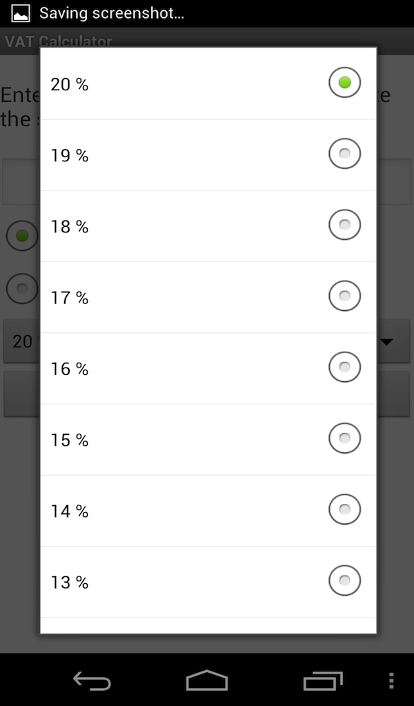 VAT Calculator - App on Amazon Appstore