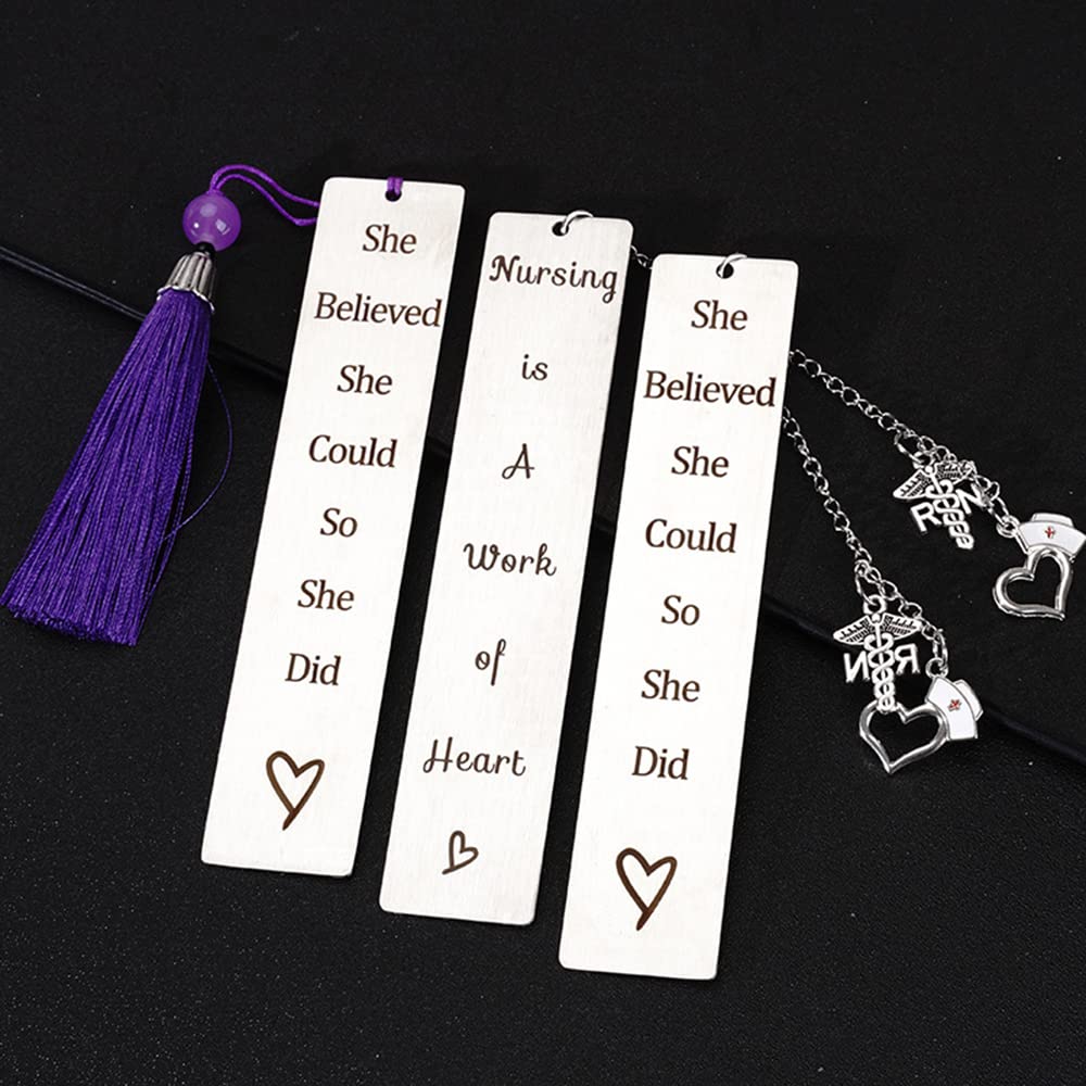 Snapklik.com : Bookmark Nursing Is A Work Of Heart Nurse Week ...