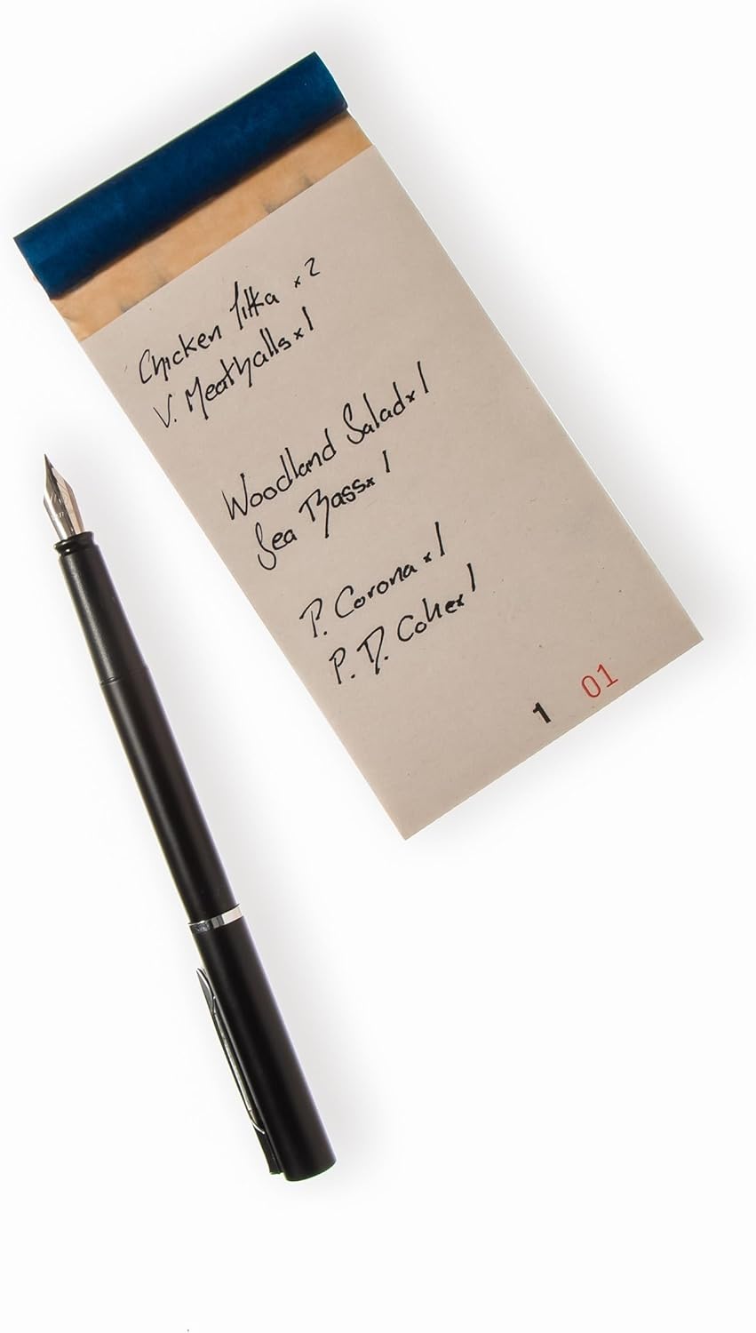 OrderPad® 10x Restaurant Order Pads with Duplicate Sheet - Standard ...