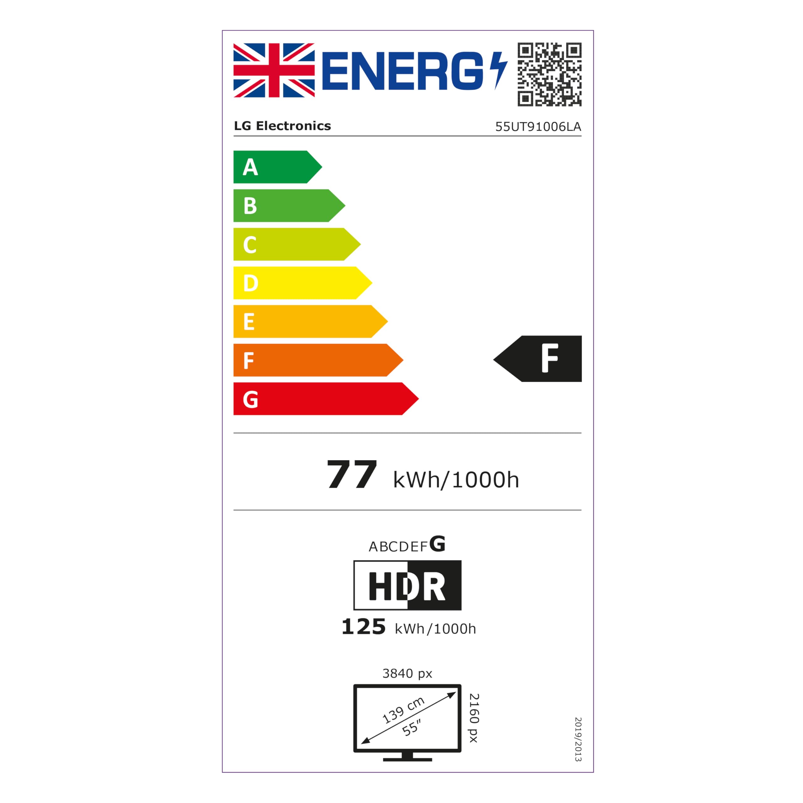 LG 55UT80006LA 55-Inch 4K UHD Smart TV, (α5 AI Processor Gen7, Freeview ...