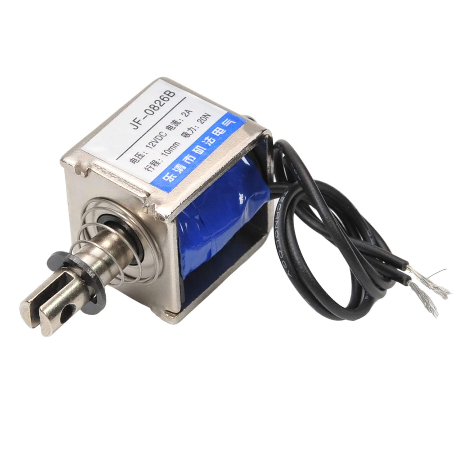 Snapklik.com : Fielect DC 12V 20N Push Pull Type Solenoid Electromagnet