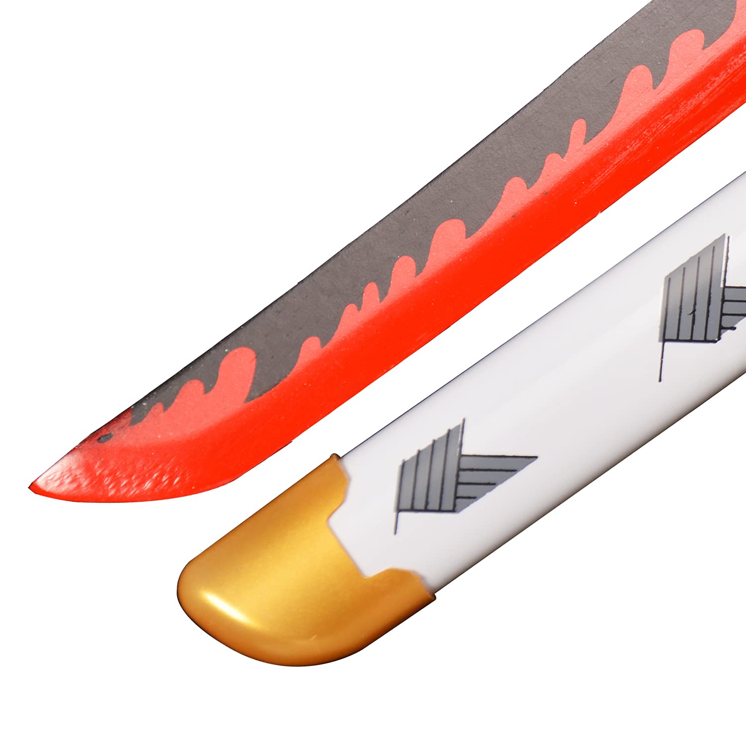 Demon Slayer Cosplay Samurai Anime Wood Sword,Sword Accessory,102CM,for ...