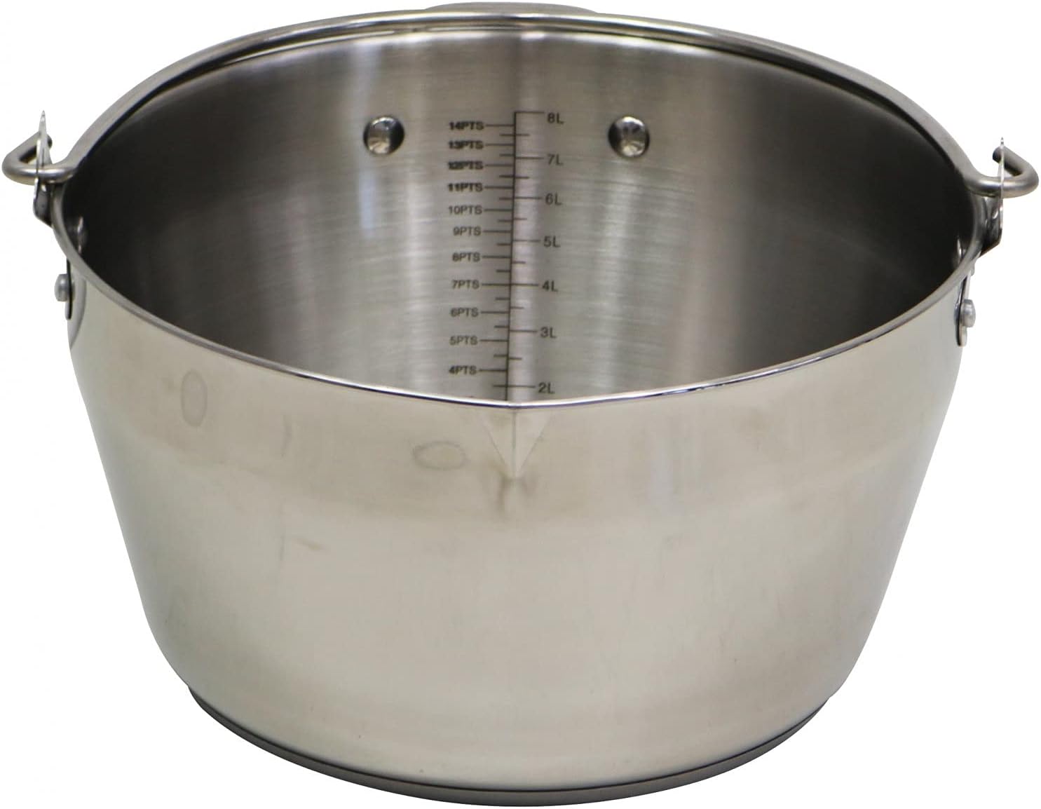 Le Creuset 3-Ply Stainless Steel Preserving Pan, 30 x 16.5 cm ...