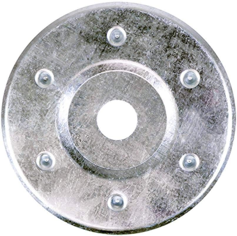 Timco MID80Large Metal Insulation Discs - Zinc - 80mm : Amazon.co.uk ...