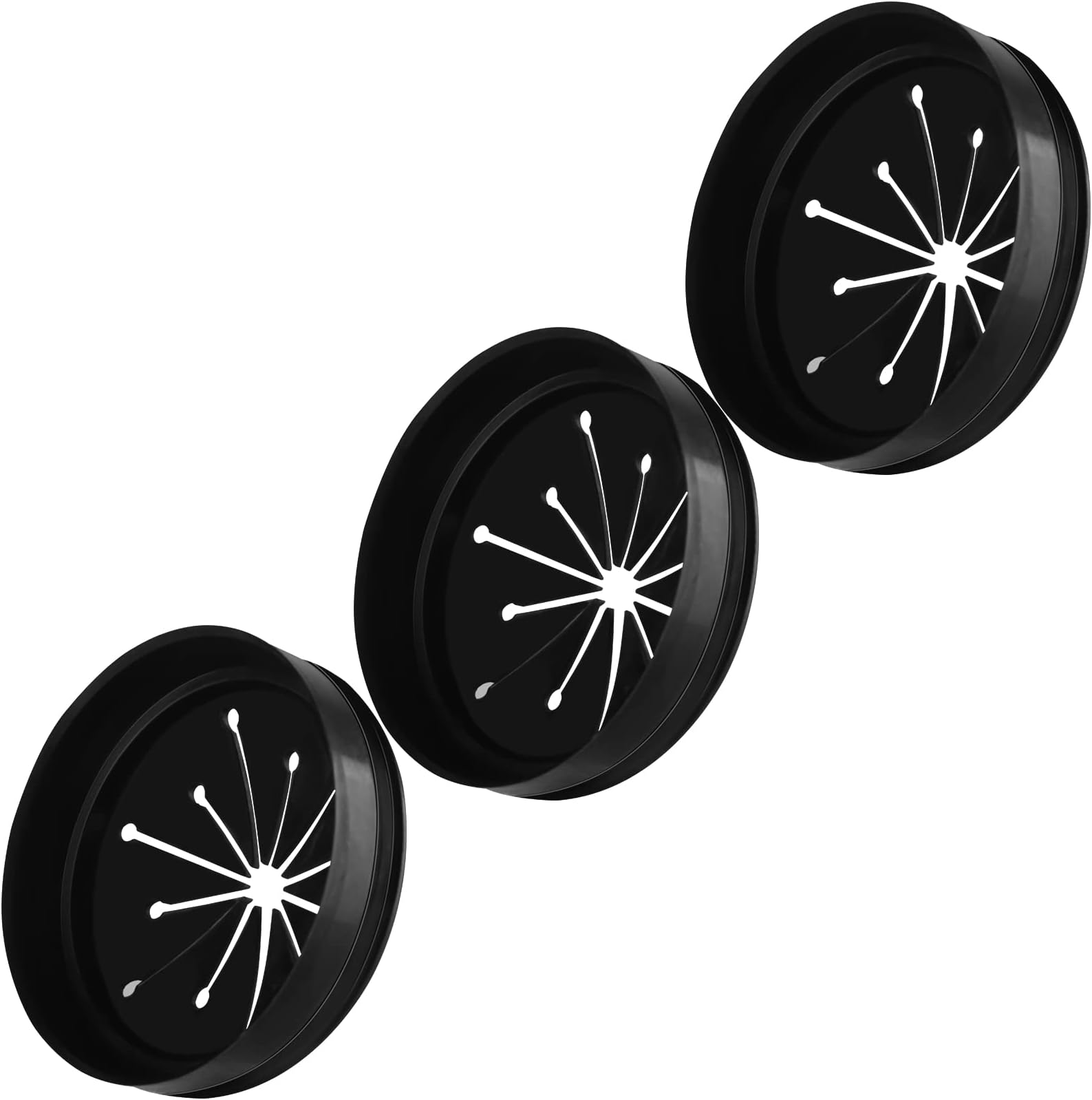 Waste King Black Disposer EZ Mount Garbage Disposal Stopper and Splash ...