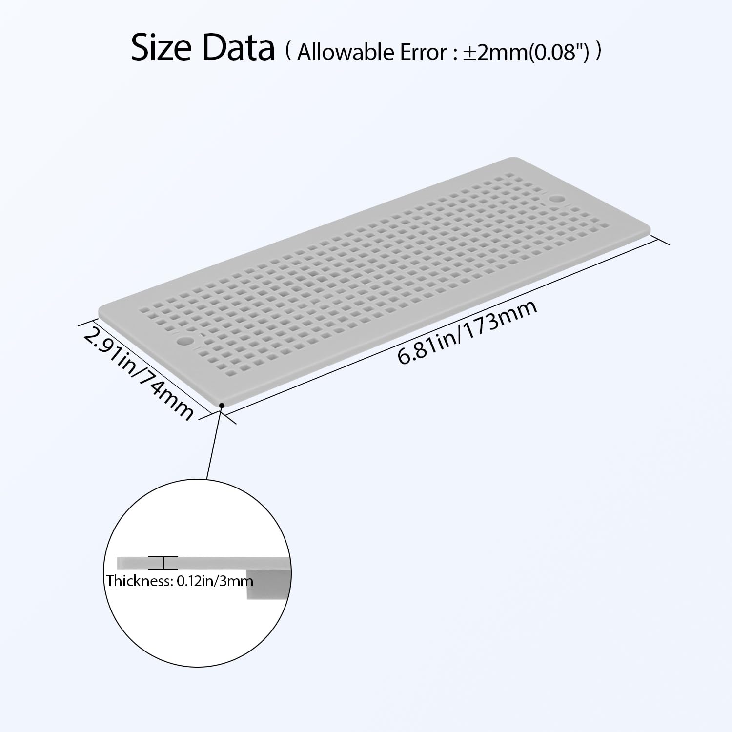 Snapklik.com : LeMotech Mounting Plate For Junction Box, ABS Plastic ...