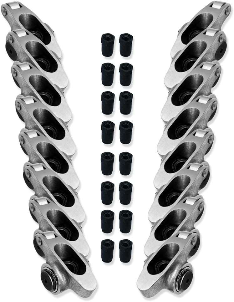 Amazon.com: AngyMeck 16pcs Small Block Chevy 1.5 Ratio 7/16 Stainless ...