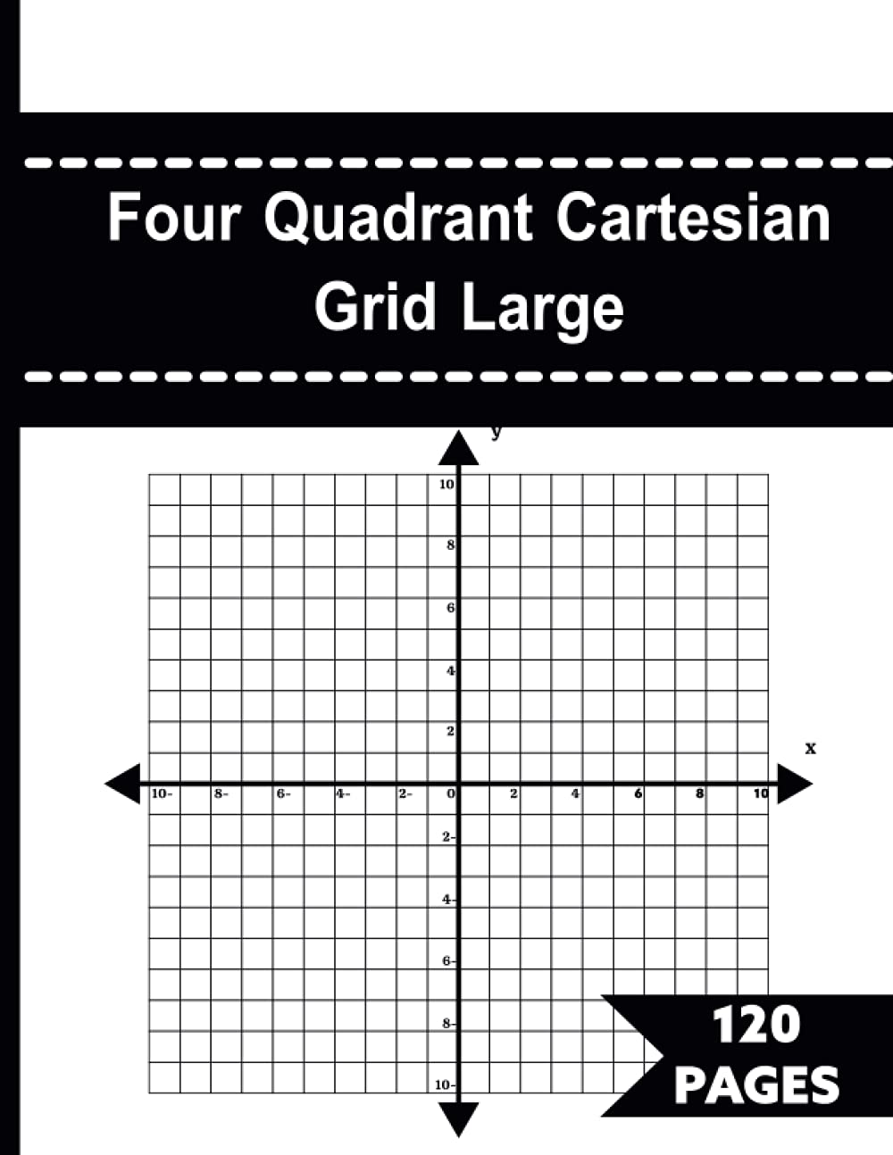 Four Quadrant Cartesian Grid Large 120 Cartesian Grid Graph Paper ...