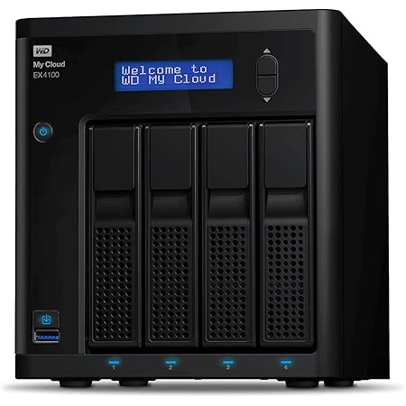 Western Digital My Cloud EX4100, NAS de Cuatro Compartimentos de 56 TB ...