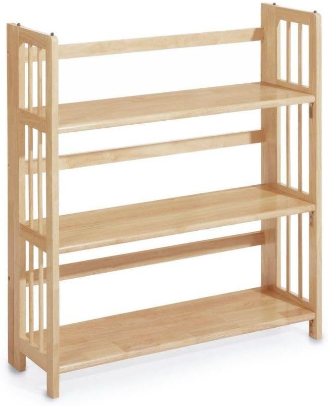 Amazon.com: Home Decorators Collection Mission Style 38 x 35 Inch Natural Folding/Stacking ...