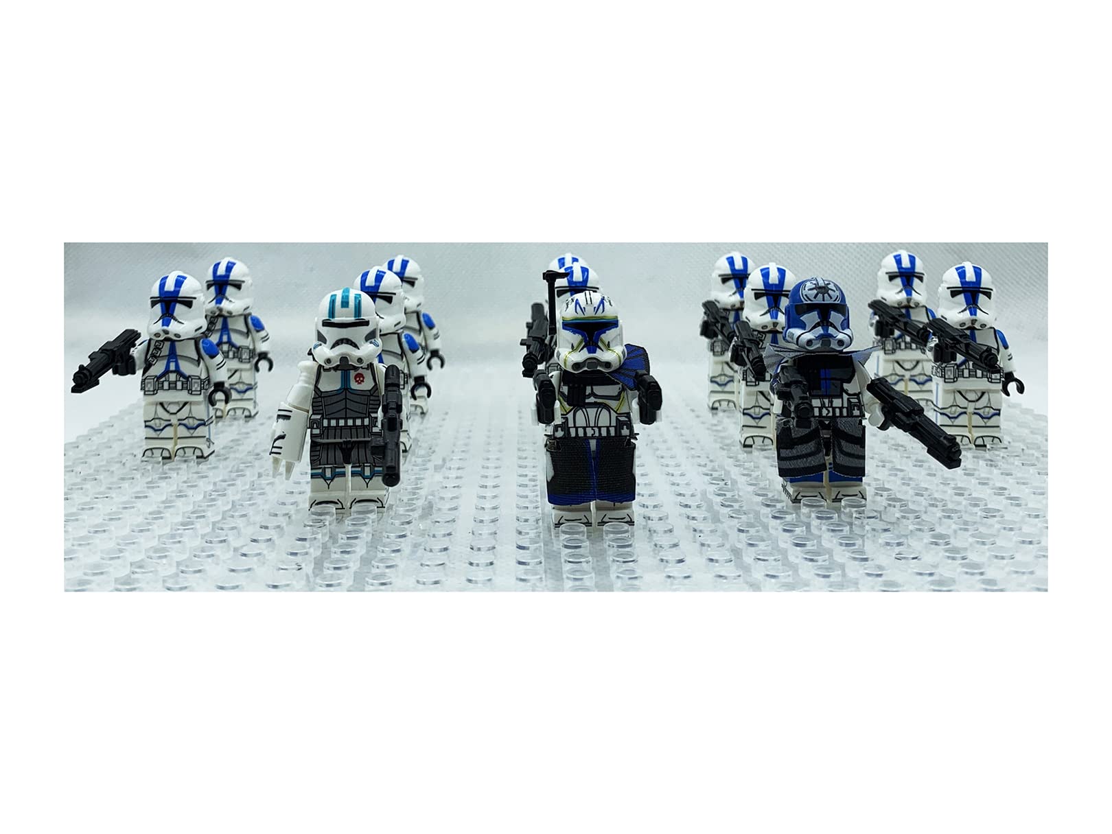 Buy 13pcs 501st Legion Clone Trooper Army Set with Captain Rex Jesse ...
