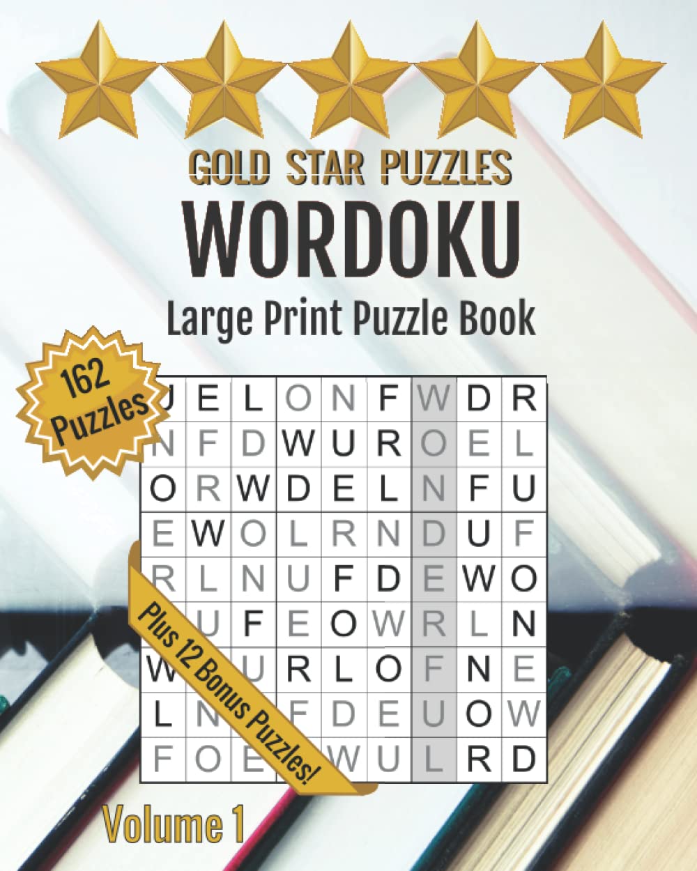 Wordoku Puzzle Book Large Print - Volume 1: 162 Word Block Puzzles ...