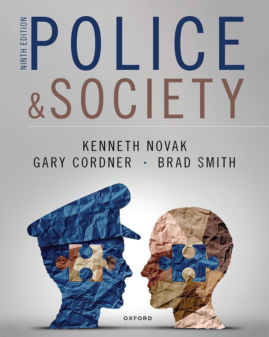 Amazon.com: Police and Society: 9780197617410: Novak, Kenneth, Cordner ...