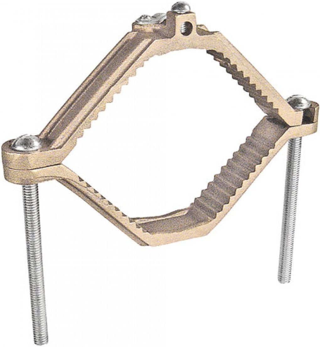 Amazon.com: 2 Pcs, Bronze Ground Clamp for Armored Ground Cable & Pipe ...