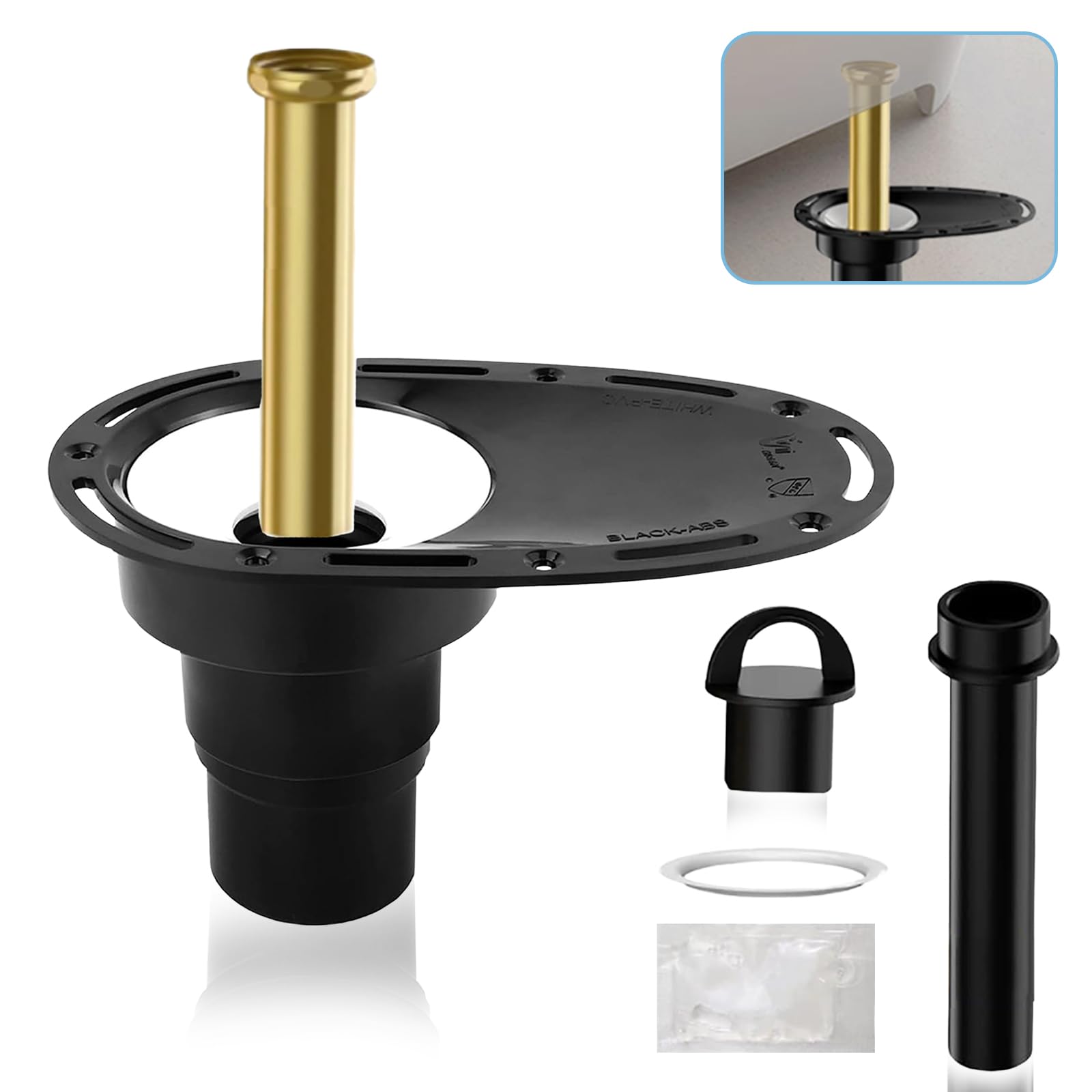 Snapklik.com : Freestanding Tub Drain Rough-In Kit, Free Standing ...