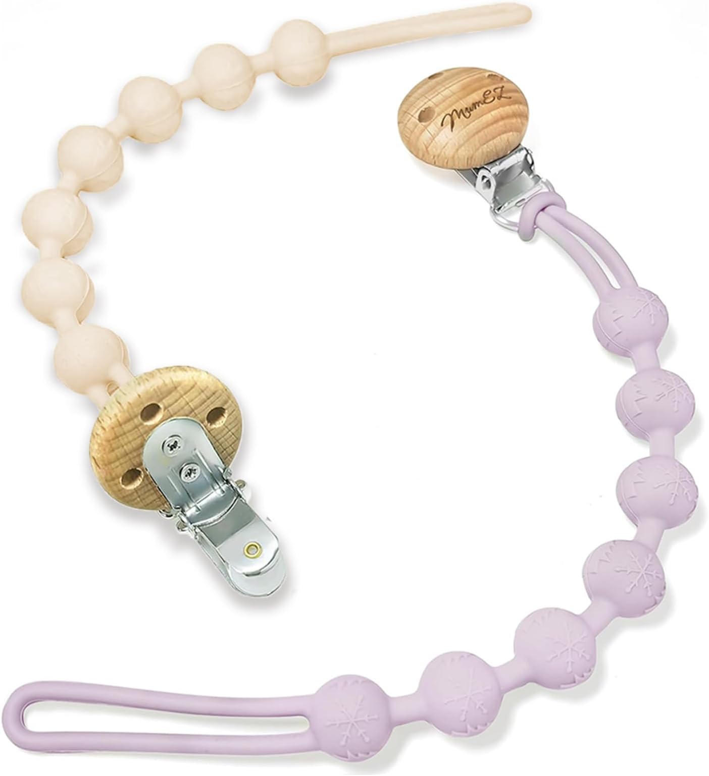 MumEZ Silicone Dummy Clip - 2 Pcs Dummy Clip Boys Girls - Pacifier ...