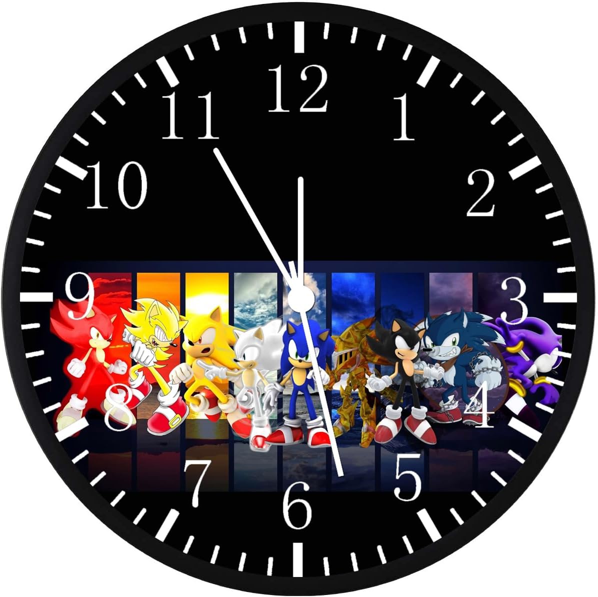 Amazon.com: Accutime Sonic The Hedgehog and Tails Back to Back 12 ...