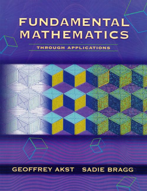 Amazon.com: Fundamental Mathematics Through Applications: 9780201642025 ...