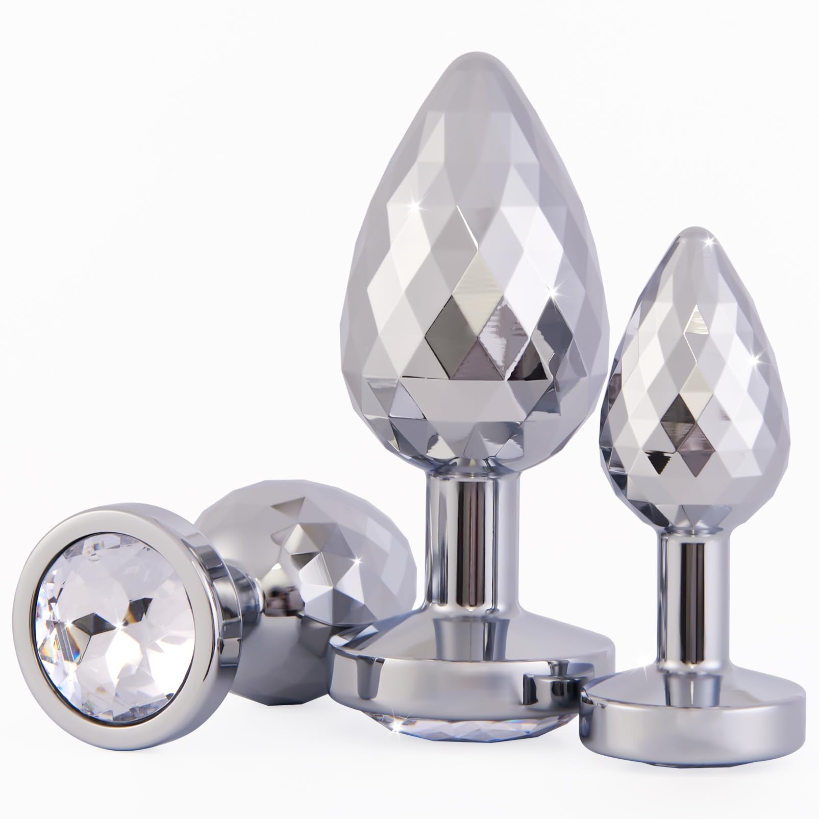 Amazon.com: Butt Plug Set Adult Toys - UTIMI Metal Anal Plug Trainer Couples Sex Toy for Men ...