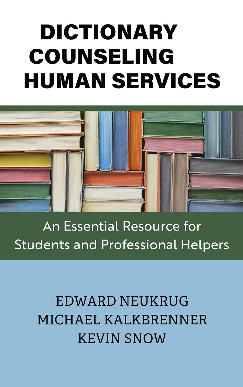 Snapklik.com : Dictionary Of Counseling And Human Services: An ...