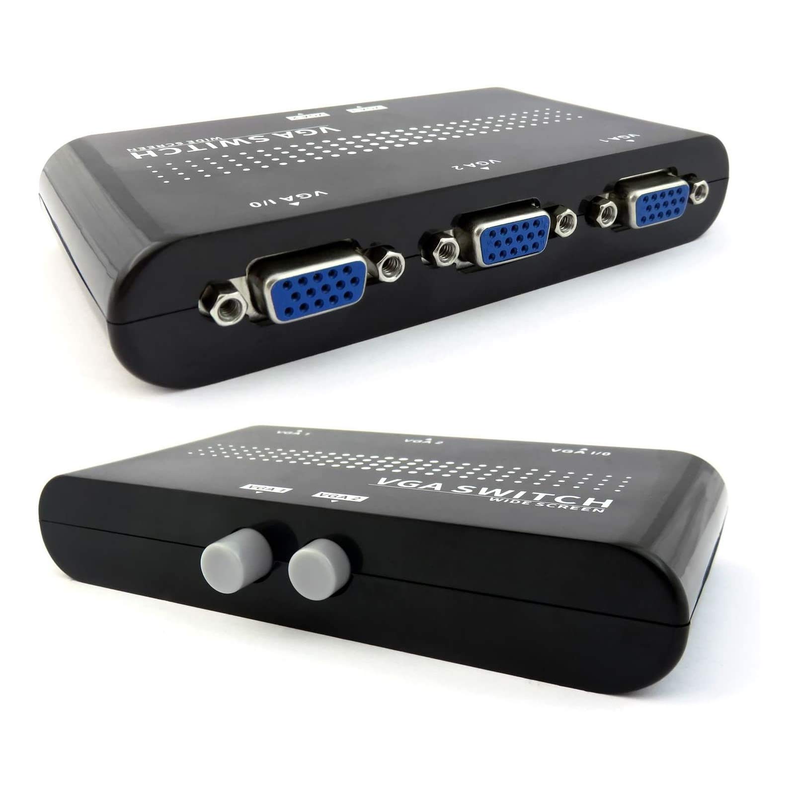 Buy iXium® 2 Port VGA SVGA Switch Selector Box Manual Switcher Two ...