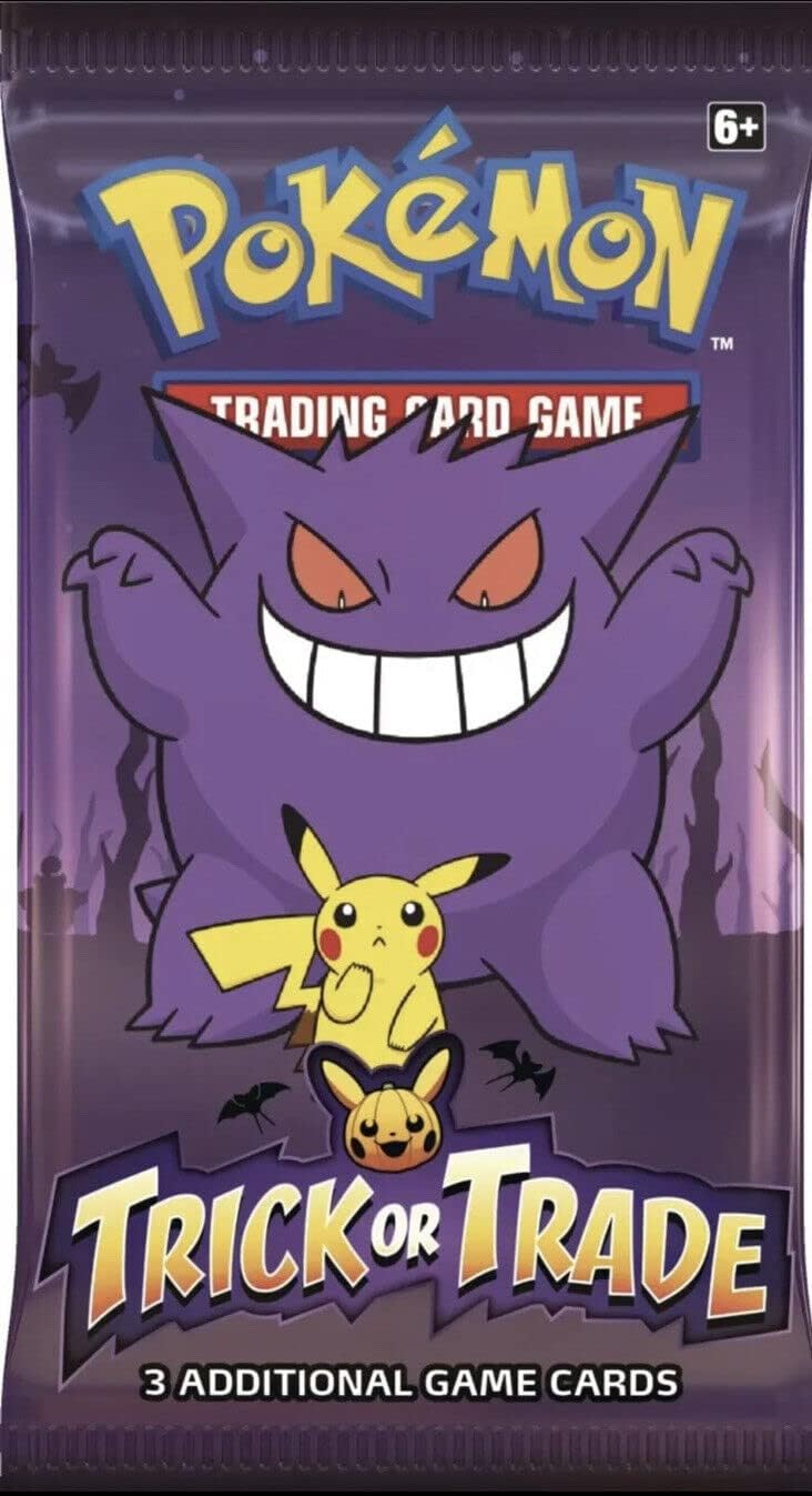 Amazon.com: Pokemon Trick or Trade - Single Sealed Mini Booster Pack ...