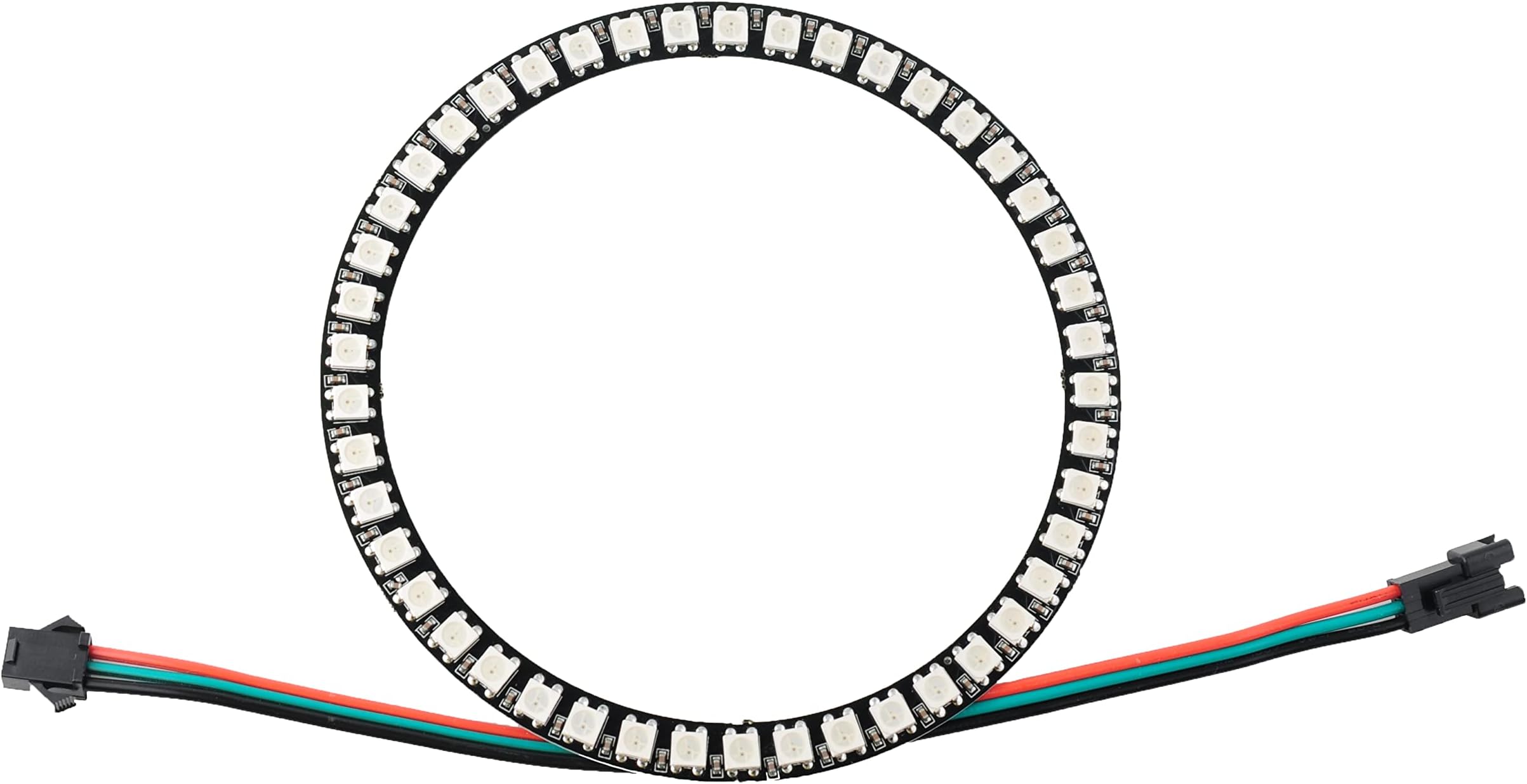Diymall 24 X Ws2812b 24 Bits Rgb Led Rings 5050 Lamp Light With Integrated Drivers