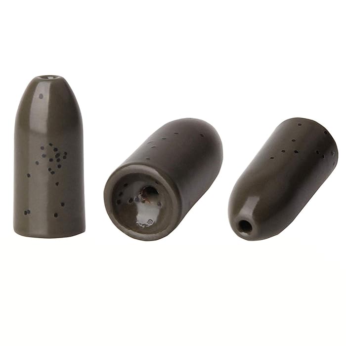 Buy Tungsten Bullet Worm Fishing Weights - Bass Fishing Pitching ...