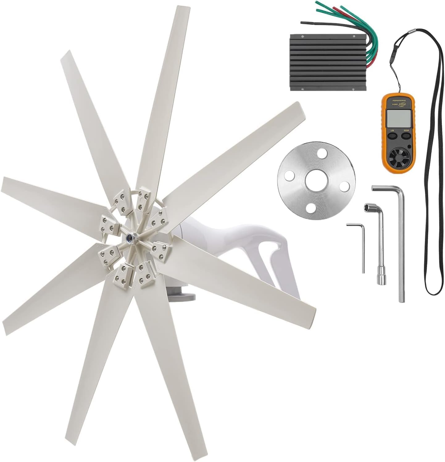 Amazon.com: 12V Wind Turbine Generator Kit, 600W Wind Power Generator ...