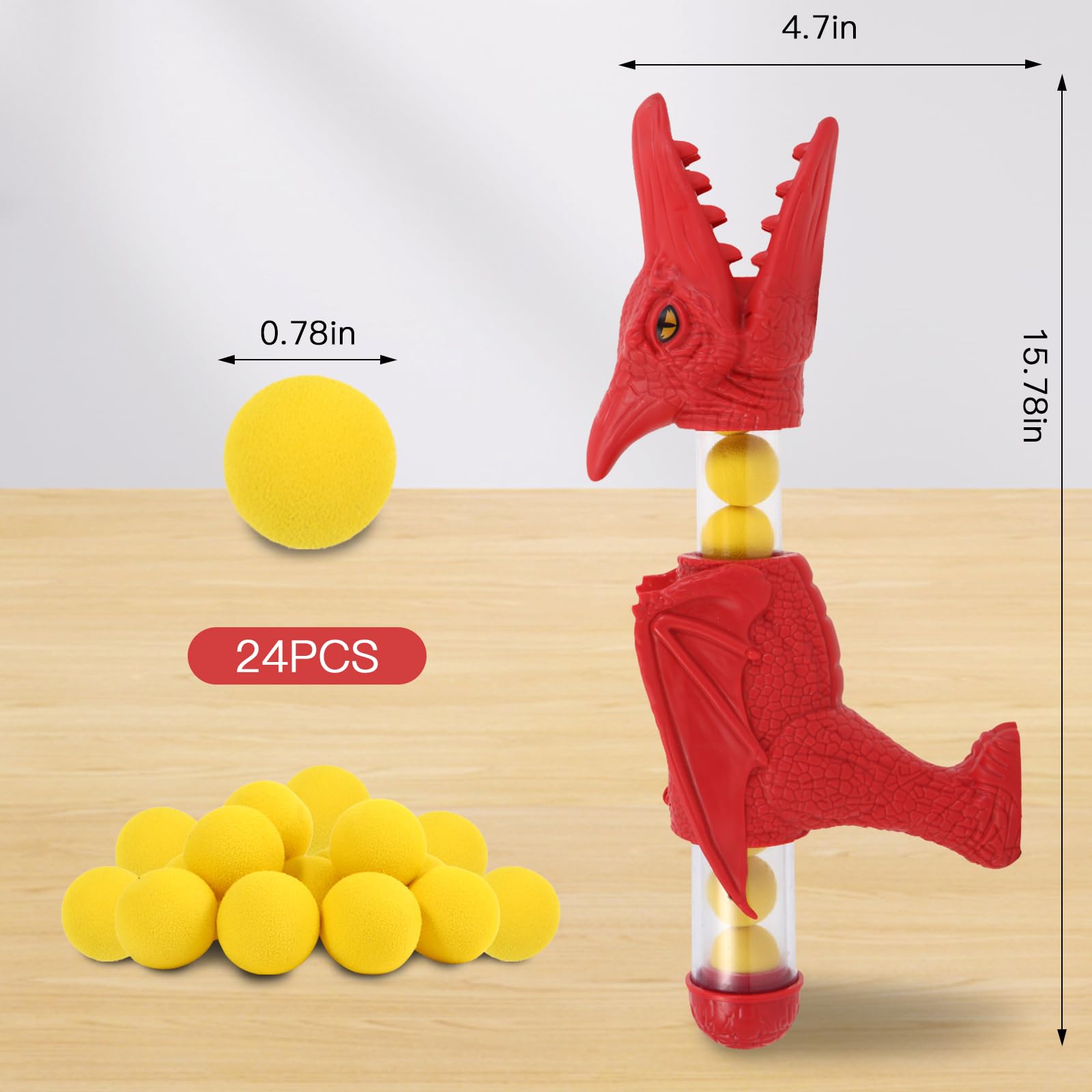 Snapklik.com : Kalimdor Cat Toy Ball Launcher, Cat Fetch Toy Gun ...