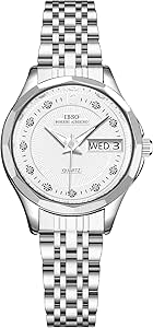 Amazon.com: IBSO BOERNI AIBISINO Women Stainless Steel Band Watches ...