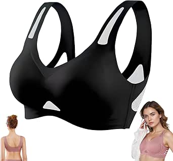 Breathable Comfort Bra, Full Coverage Wireless Bra for Women, Seamless ...