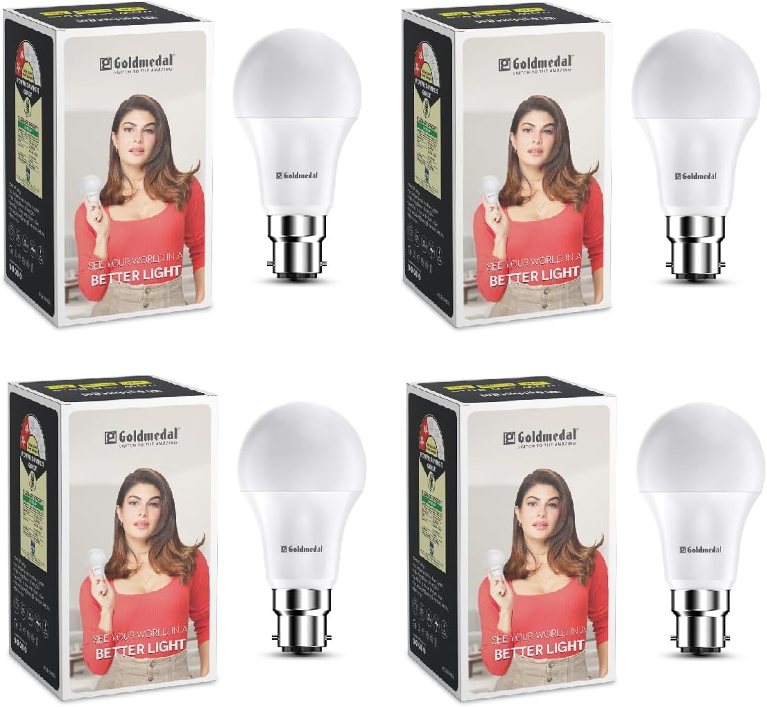 Goldmedal Wow 9W B22 Base LED Bulb - Cool Daylight (6500k) | Energy ...
