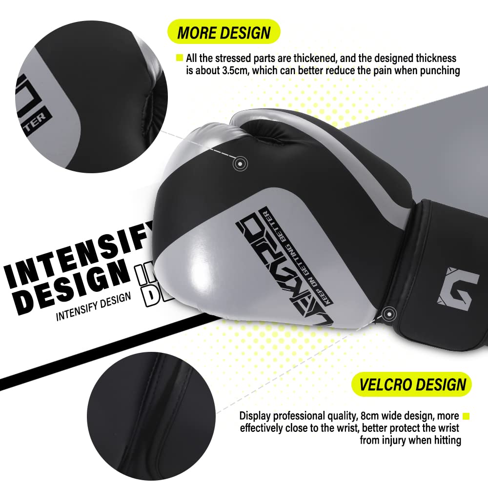 Snapklik.com : LEKARO Boxing Gloves,Boxing Training Gloves Men And ...