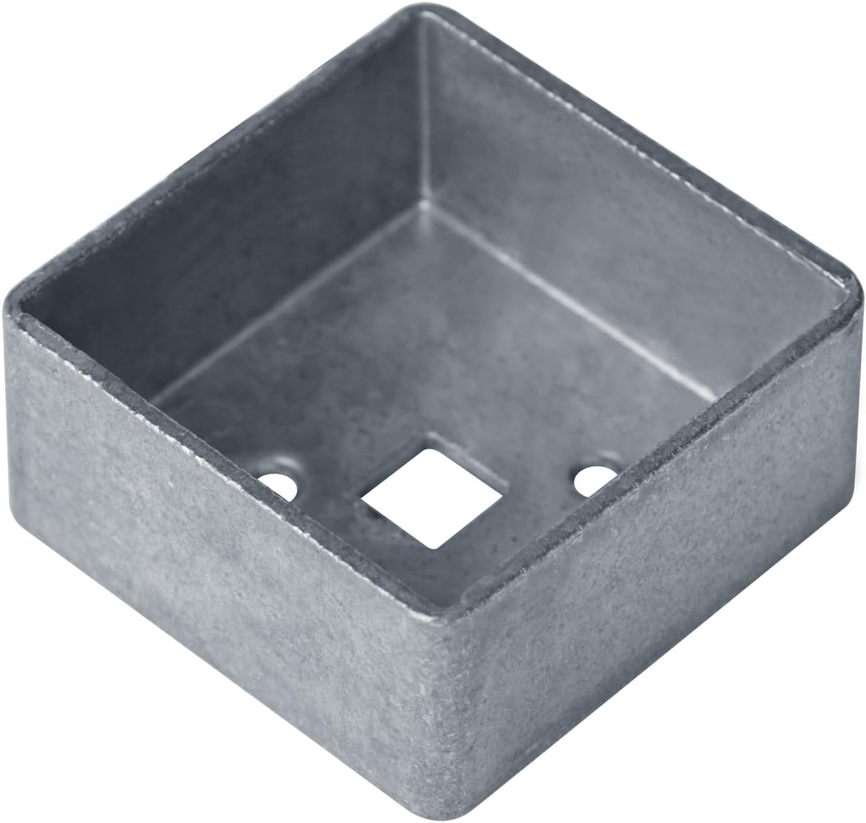 20 Pcs 2 x 2 inch Square Post Flange Base, Concealed Deck Fence Railing ...