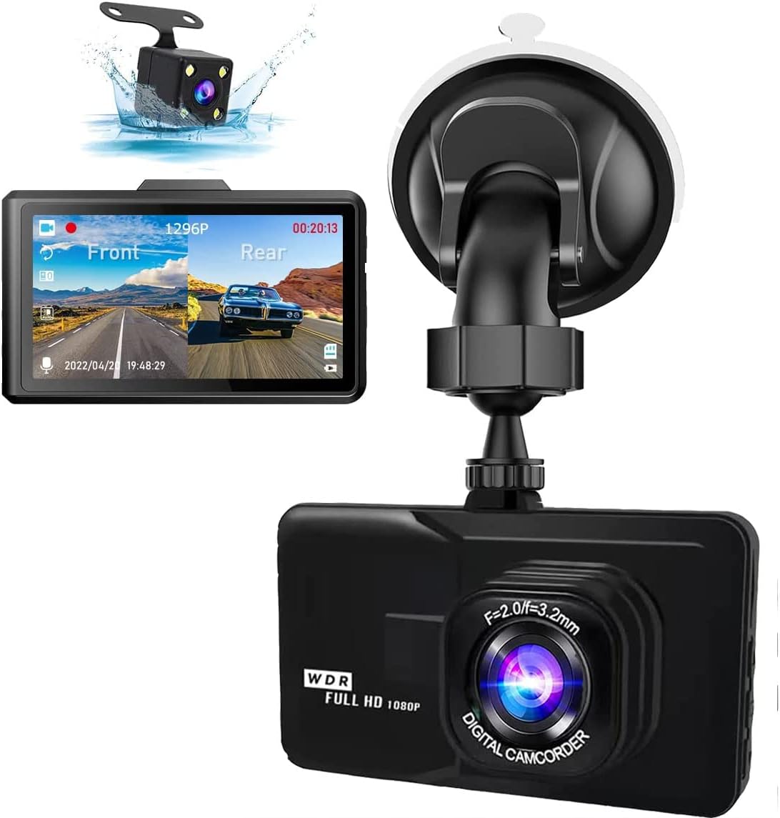 Upgraded Dash Cam 1080P Full HD Dashcam for Car Dash Camera 150 Wide ...