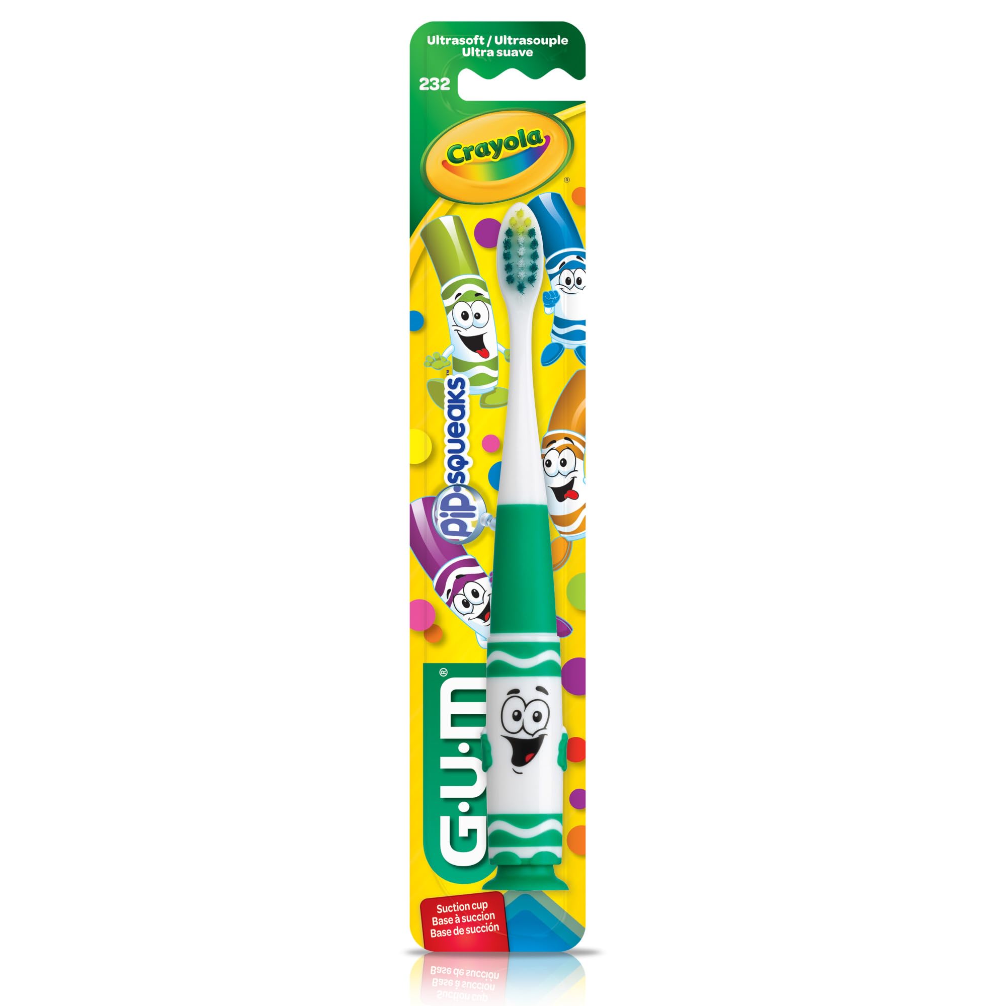 Crayon Tooth Brush GUM Crayola Marker Kids Toothbrush Set - Soft ...