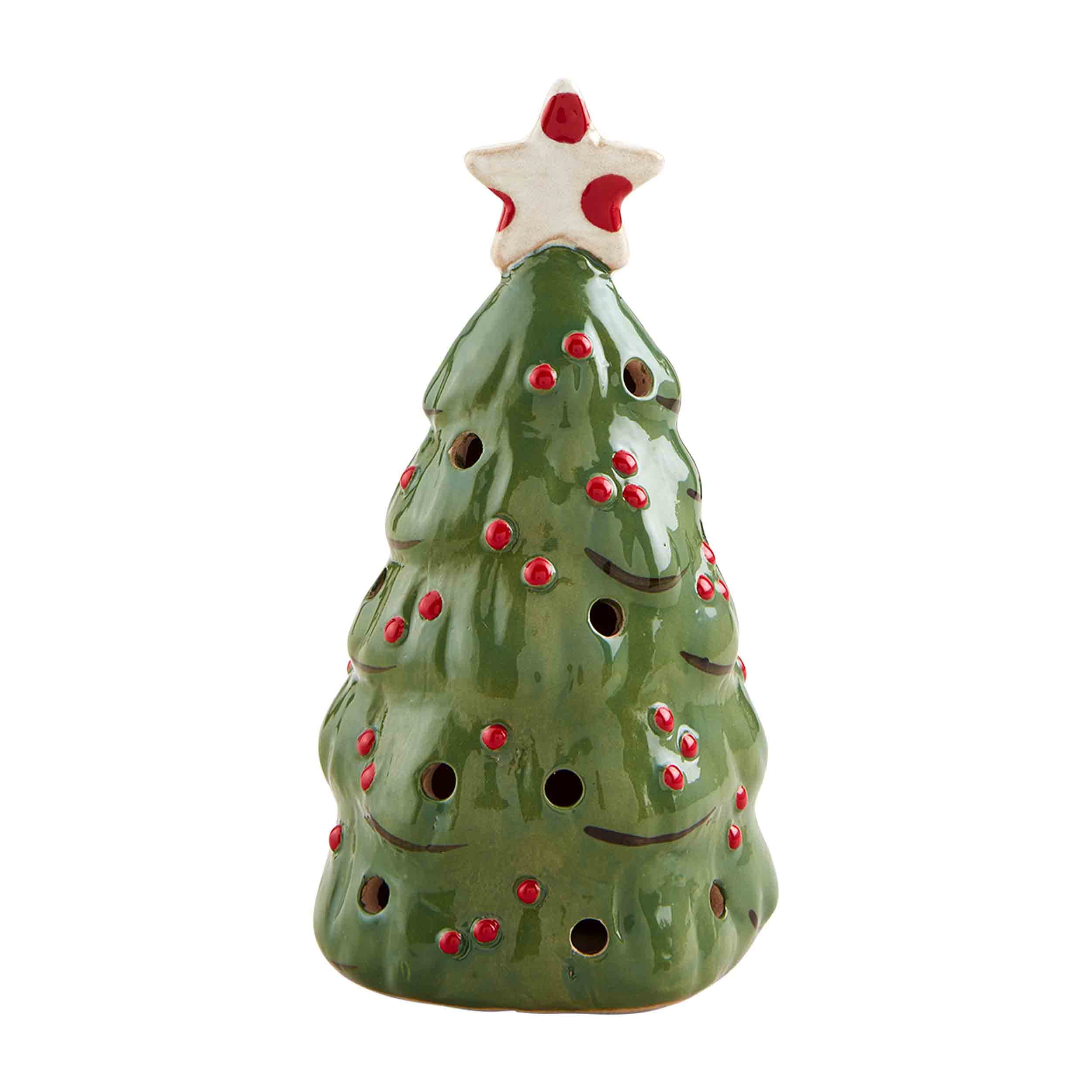 Amazon.com: Mud Pie Farm Christmas Tree Sitter, 6" x 3" dia, Small ...