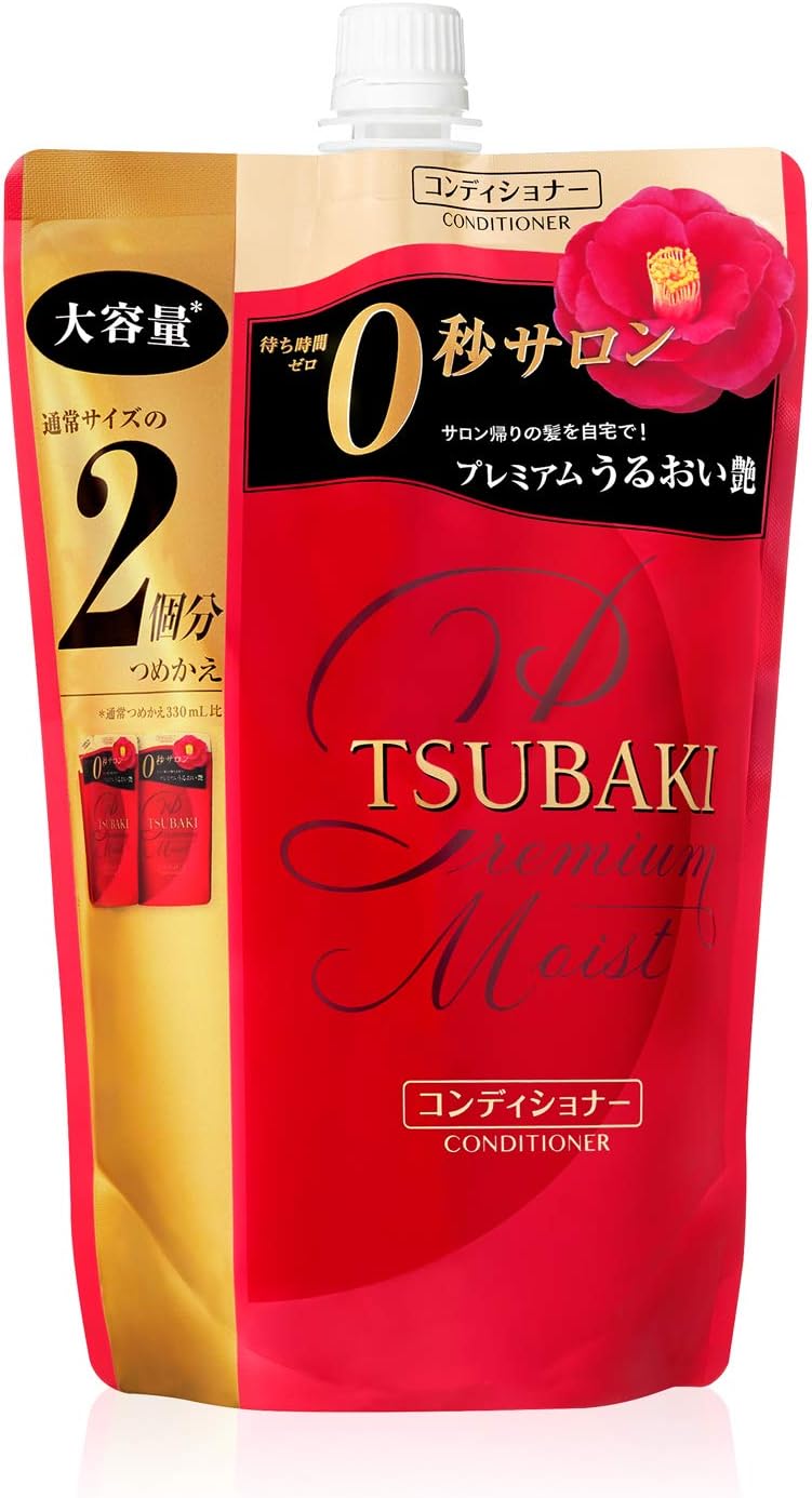 TSUBAKI Premium Moist Hair Conditioner Refill Refill 660mL : Amazon.co ...