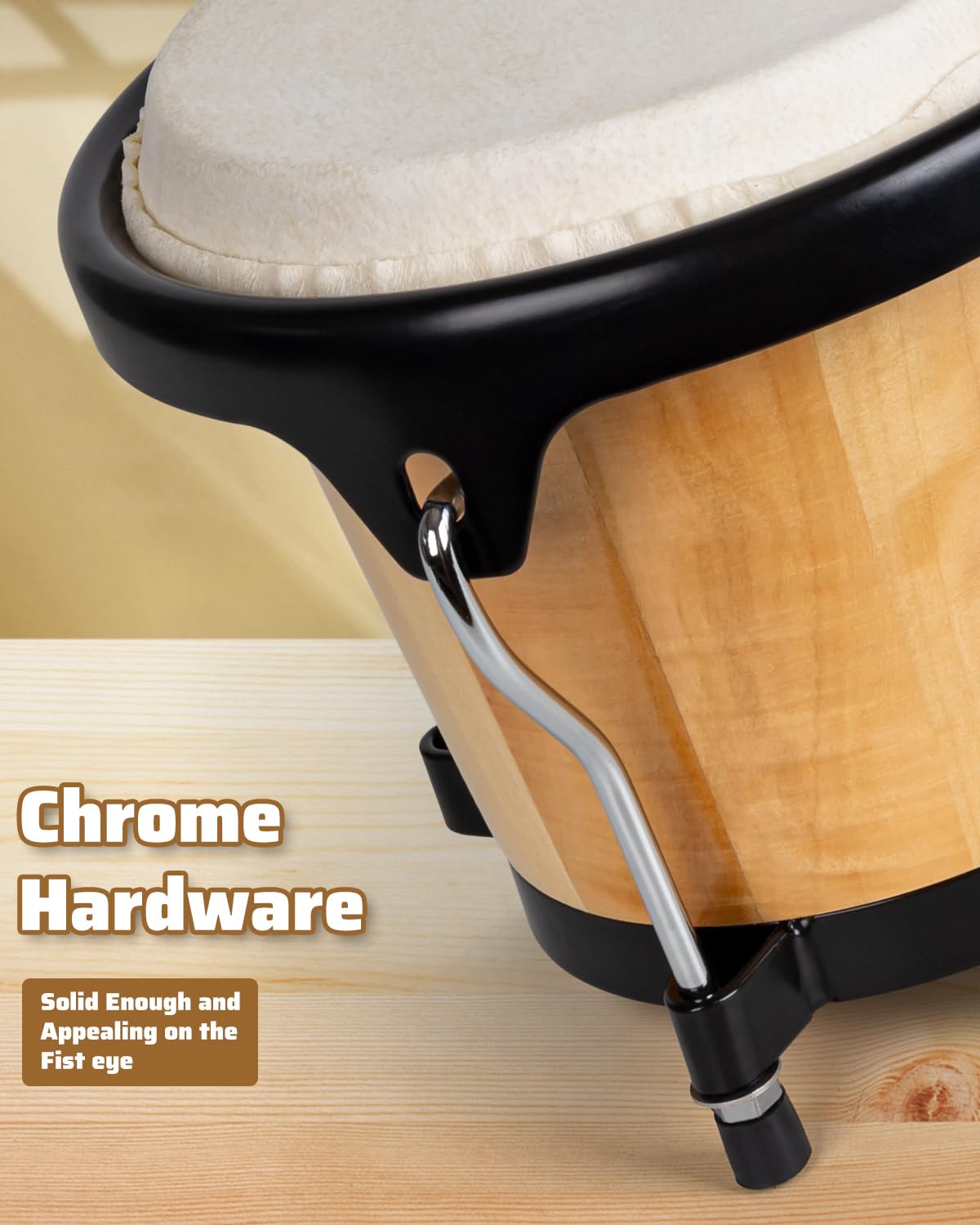 Snapklik.com : Bongo Drum 6and 7 For Adults Beginners, Bongos Drums Set ...
