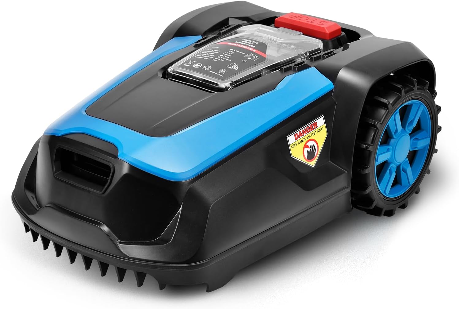 Amazon.com: Winado Robotic Lawn Mower, 20V 4.0Ah Automatic Robot Lawn ...