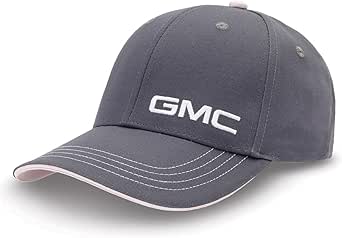 GMC Women's Chino Cap - Gray/Pink - Officially Licensed Snapback Hat at ...