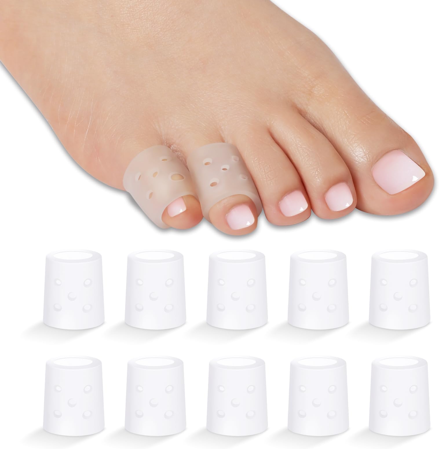 Amazon.com: Silicone Anti-Friction Toe Protector,2024 New Gel Toe ...