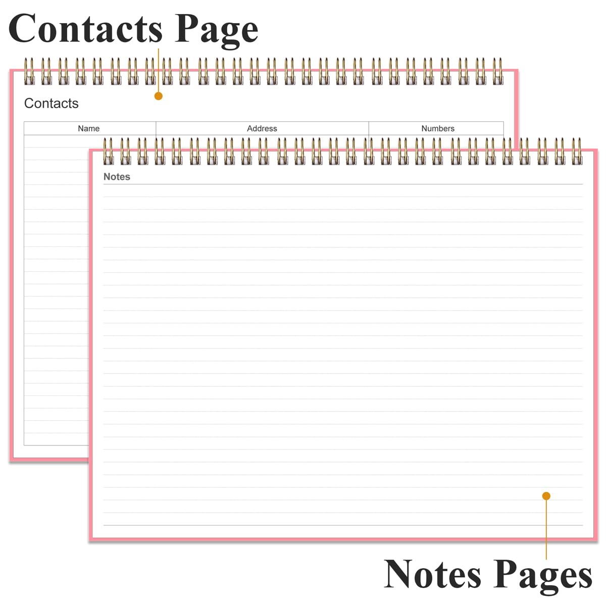 Snapklik.com : Weekly Productivity Planner - 8.5" X 11" Dashboard Desk ...