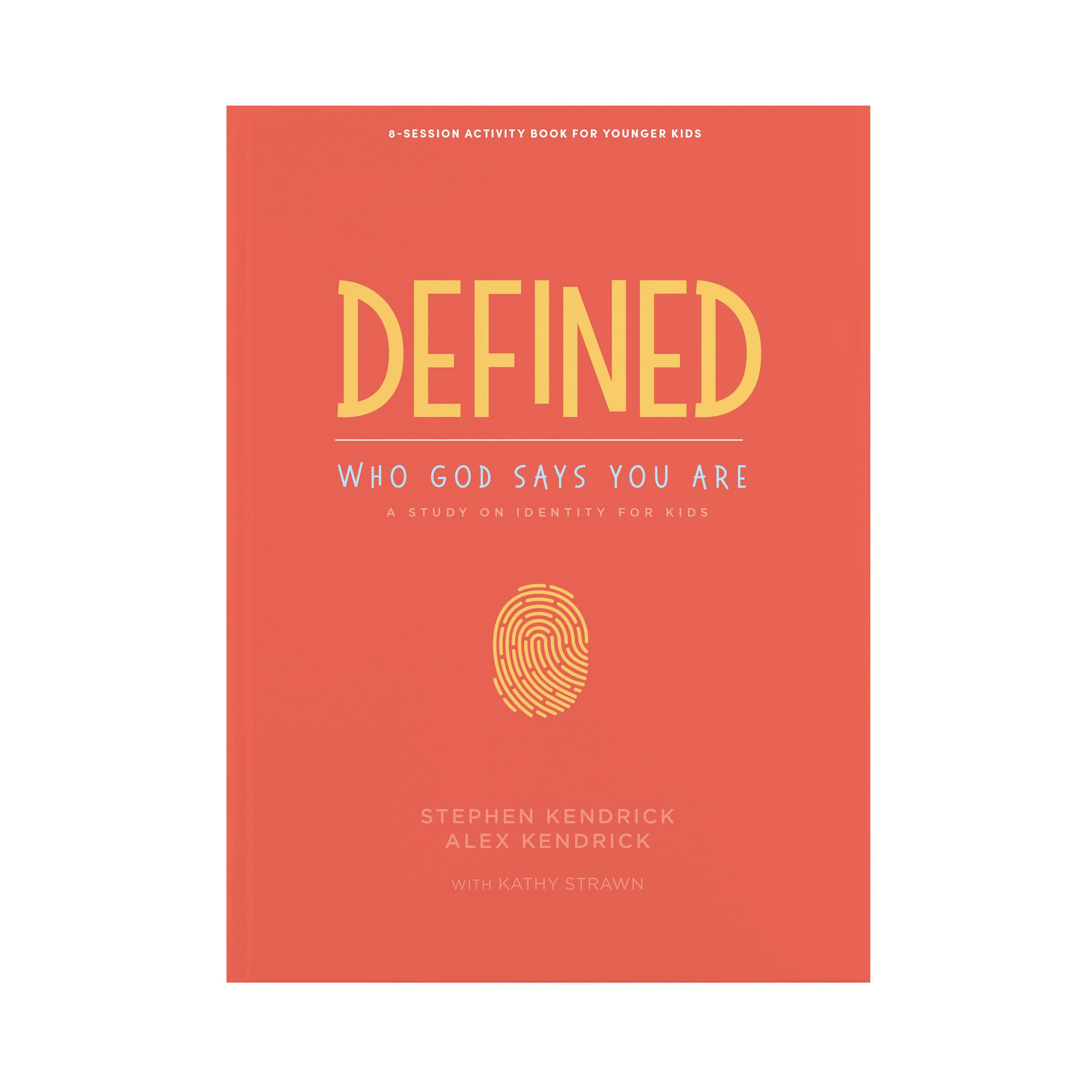 Defined: Who God Says You Are - Younger Kids Activity Book: A Study on ...