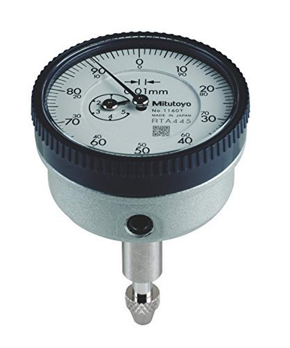 Mitutoyo 1160t Dial Indicator Back Plunger Type 5mm 0 01 | Desertcart INDIA