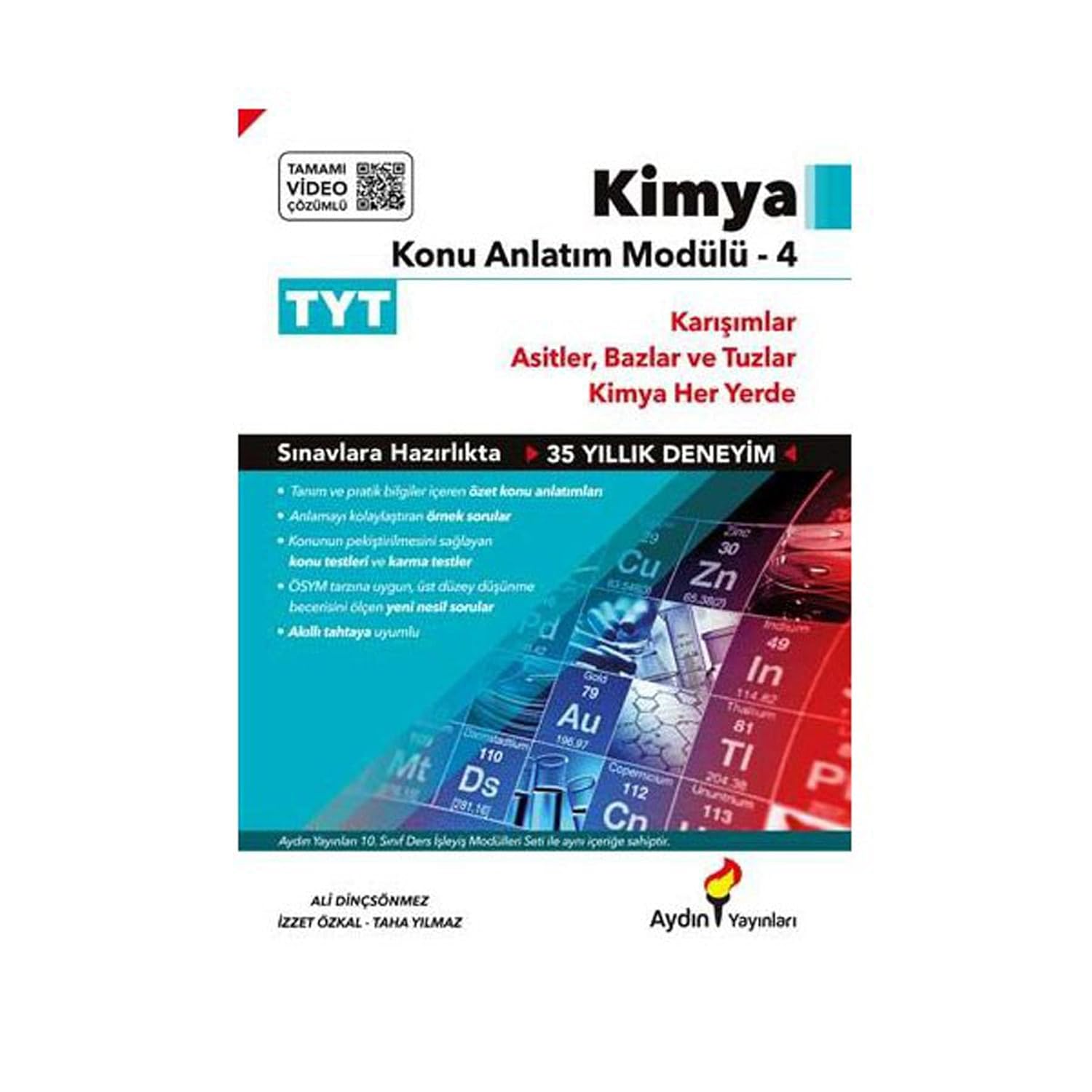 Ayt Kimya Konu Anlatım Modülü 4 - Aydın Yayınları: Amazon.co.uk: 9786057945457: Books