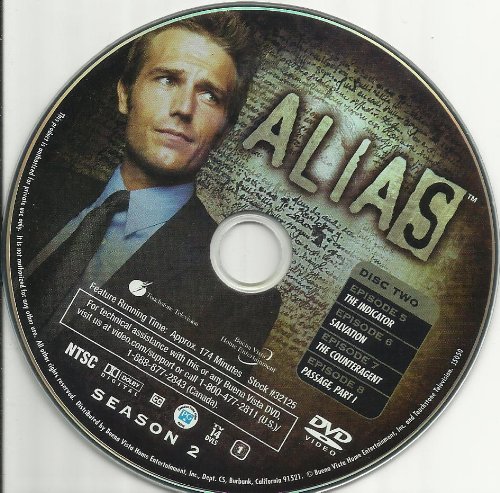 Amazon.com: Alias Season 2 Vol 1 Disc 2 Replacement Disc! : Movies & TV